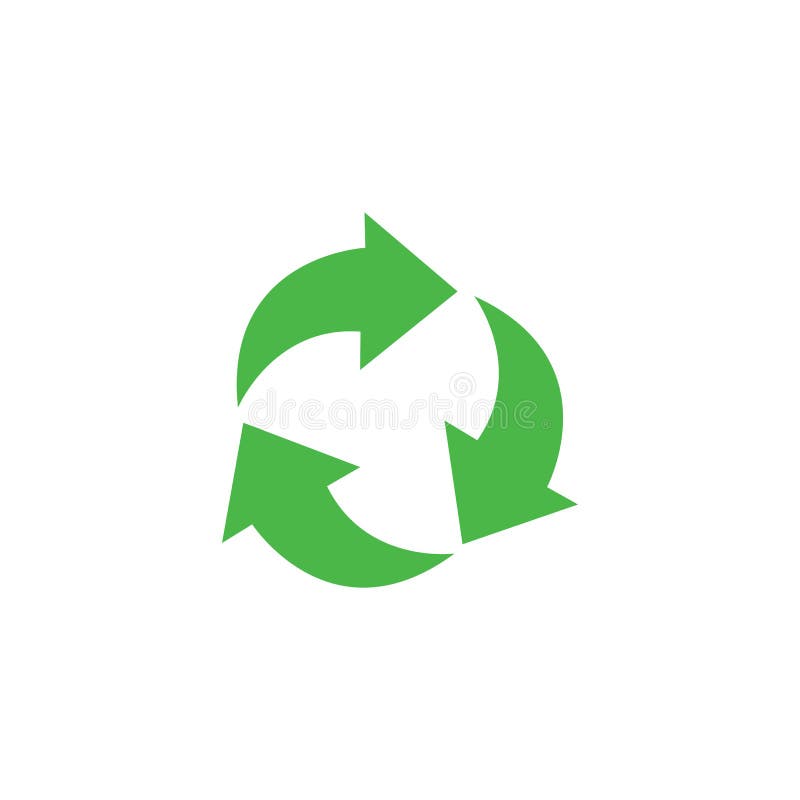 Recycle Icon, Recycle Icon Vector, in Trendy Flat Style Recycle Icon ...