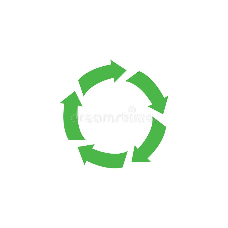 Recycle Icon, Recycle Icon Vector, in Trendy Flat Style Recycle Icon ...