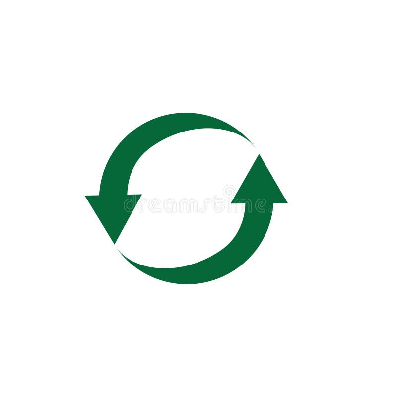 Recycle Icon, Recycle Icon Vector, in Trendy Flat Style Recycle Icon ...