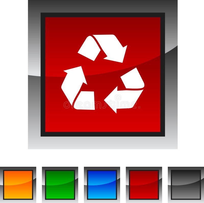 Recycle icons. stock vector. Illustration of plastic - 12323830