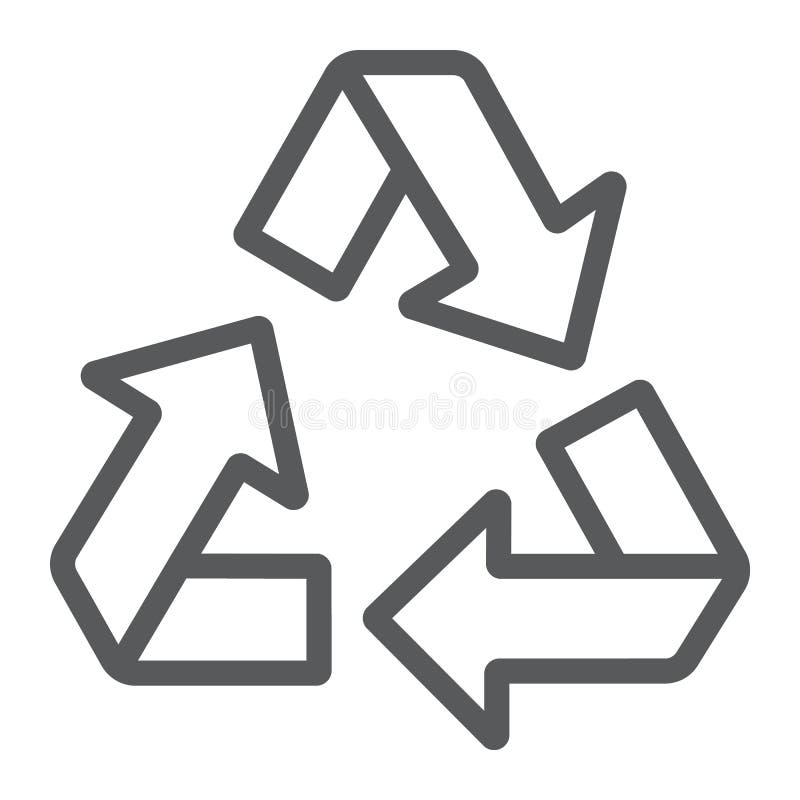 Recycle Icon Set Vector Eps10 Stock Vector Illustration Of Organic