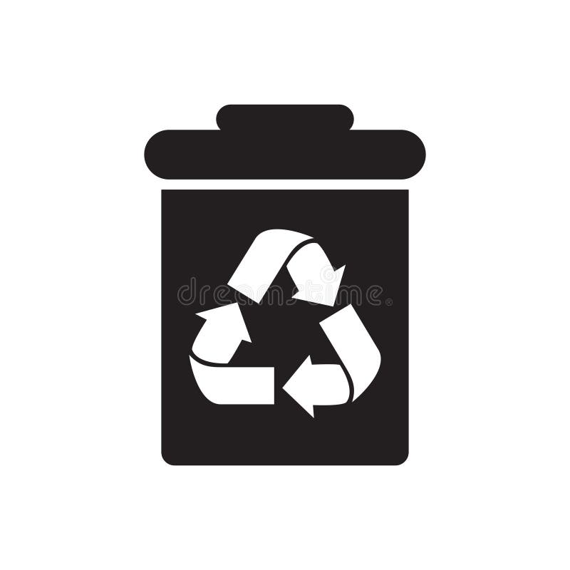 Recycle Logo , Trash Logo Vector Stock Vector - Illustration of ...