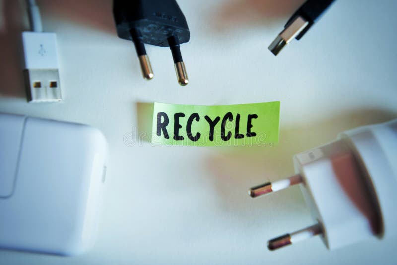 Recycle mindset stock photo. Image of conector, component - 182240720