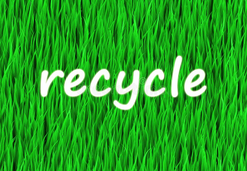 Recycle Now stock illustration. Illustration of wallpaper - 7382857