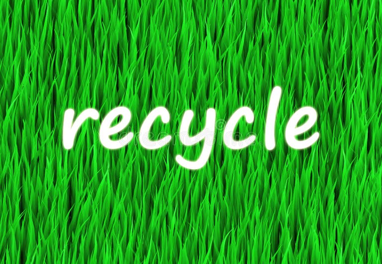 Recycle Now stock illustration. Illustration of wallpaper - 7382857