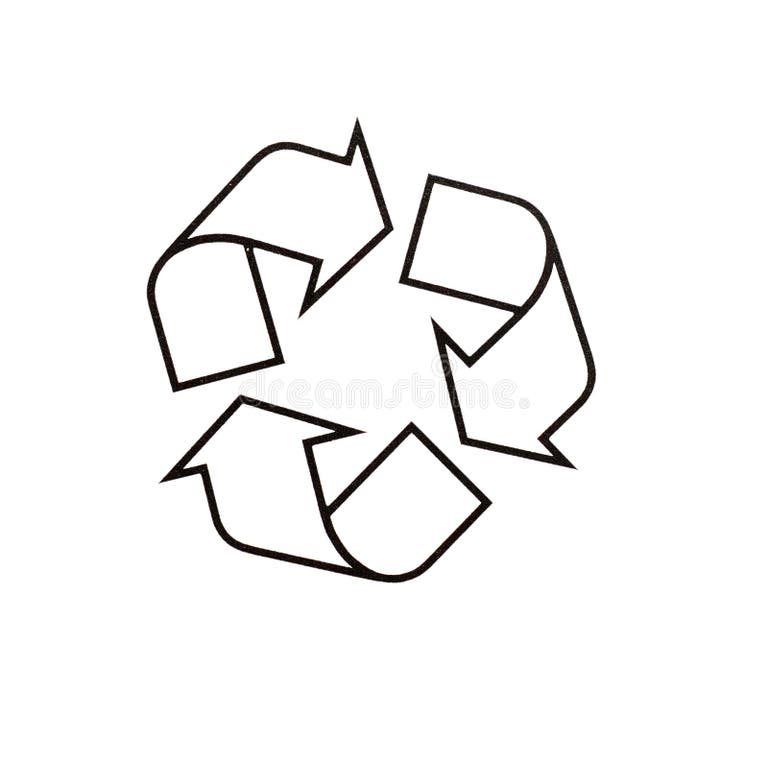 A recycle packing symbol stock image. Image of isolated - 30375147
