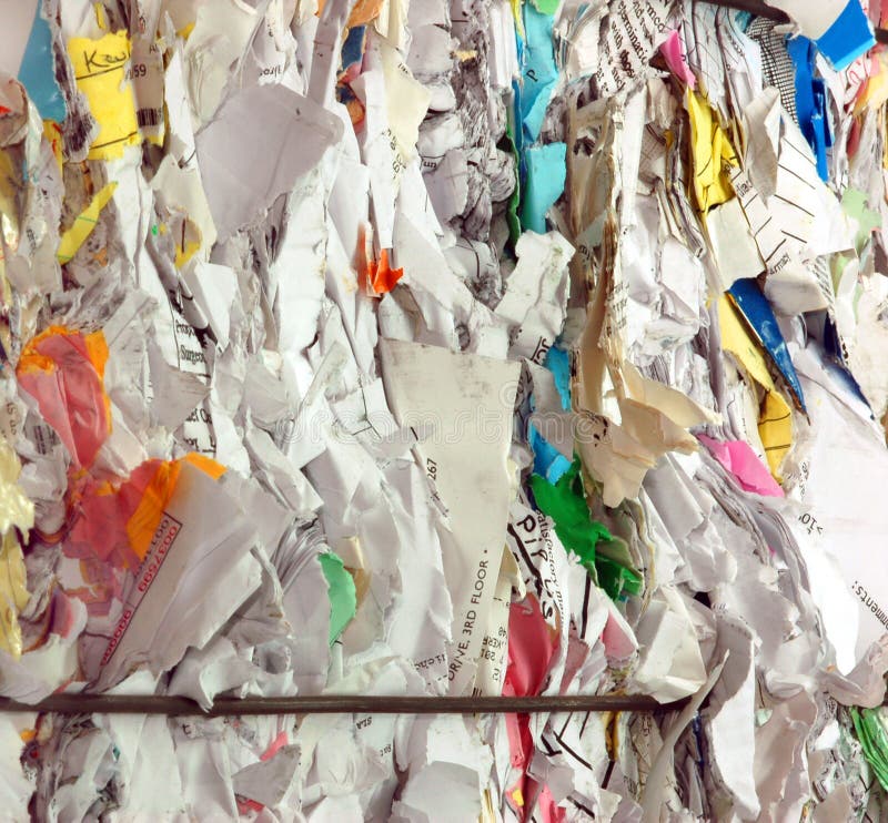 Recycle paper stock image. Image of document, waste, shredding - 3753395