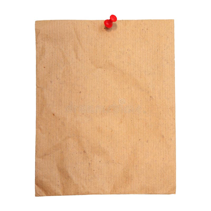 Recycle Paper Use As Note Pad Isolated White Stock Photo - Image of ...