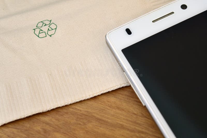 Recycle, phone, mobile stock photo. Image of equipment - 99206508