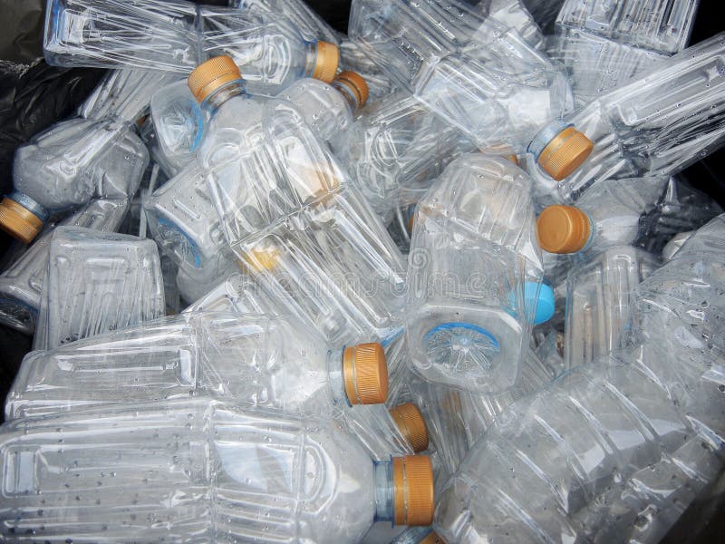Recycle plastic bottles stock image. Image of dump, scrap - 65005023