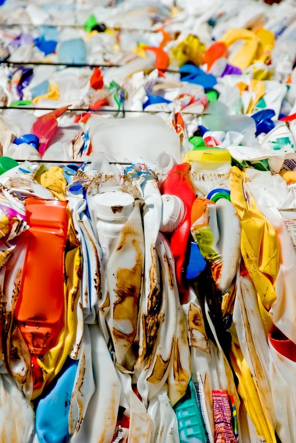Recycle plastics stock photo. Image of reduce, packed - 14117394