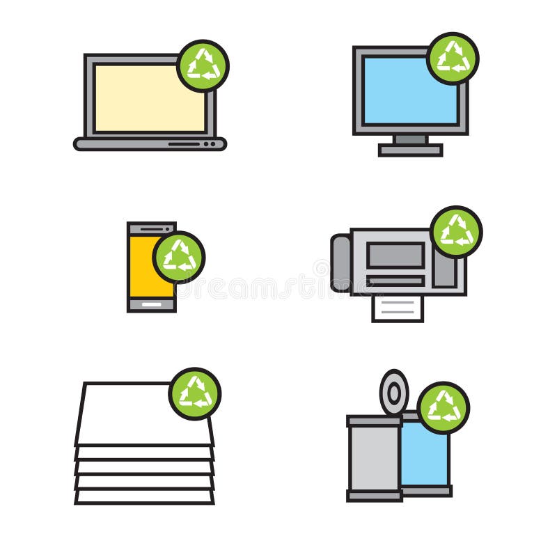 Recycle product icon stock vector. Illustration of contamination - 92845920