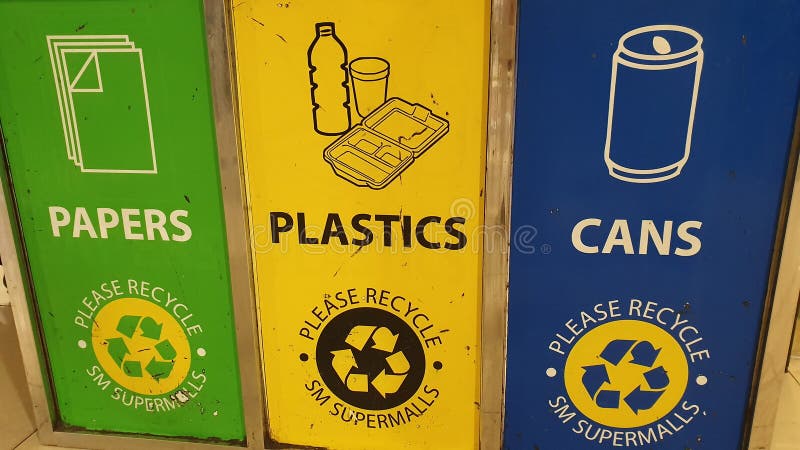 Recycle, Reuse: Solid Waste Management System Stock Image - Image of ...