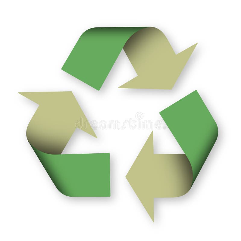 Recycle Sign stock illustration. Illustration of recycle - 5488134