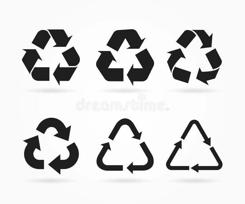 Recycle Sign Vector Stock Illustrations – 156,415 Recycle Sign Vector ...