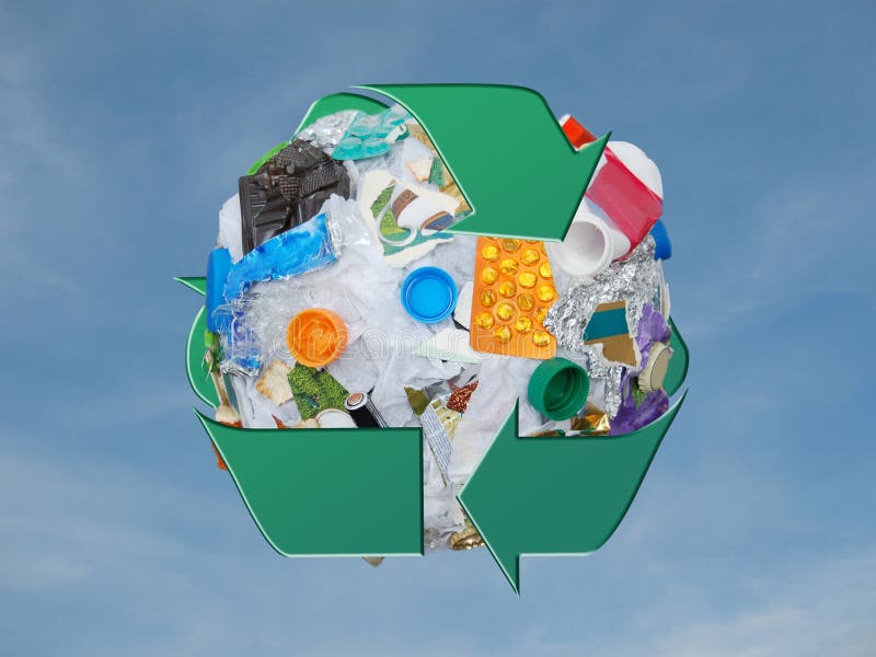 Recycle sphere stock image. Image of manufacture, green - 2471615