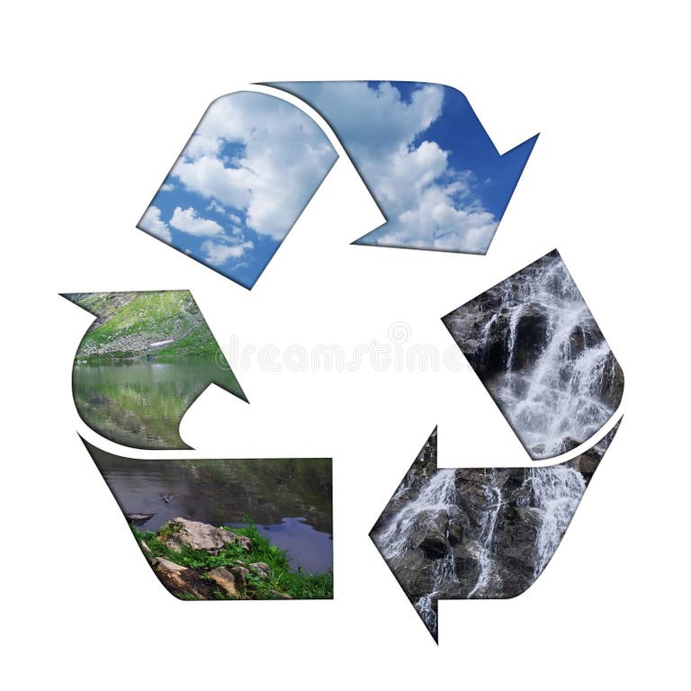 Water Recycle Bin Symbol Stock Illustrations – 6,267 Water Recycle Bin ...