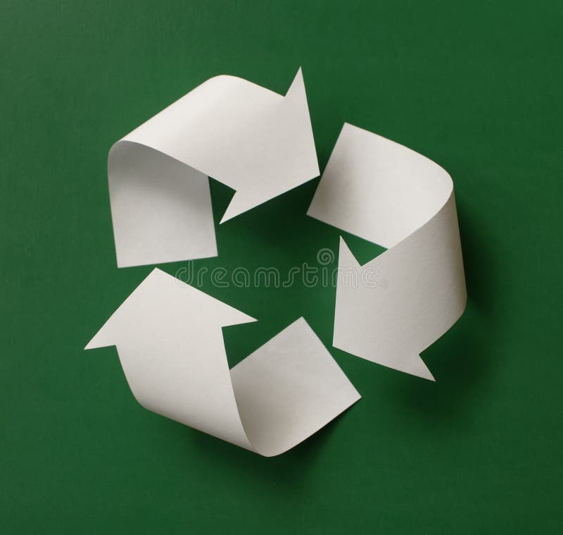 Origami Bird Papercraft Made from Recycle Paper Stock Photo - Image of ...