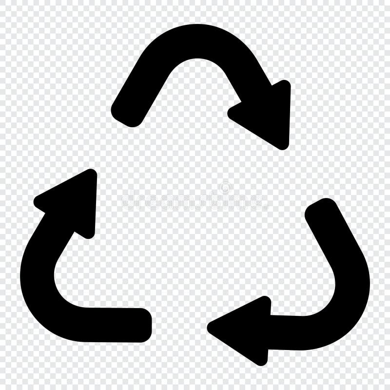 Recycle Symbol Icon. Recycle or Recycling Arrows Icon Stock Vector ...
