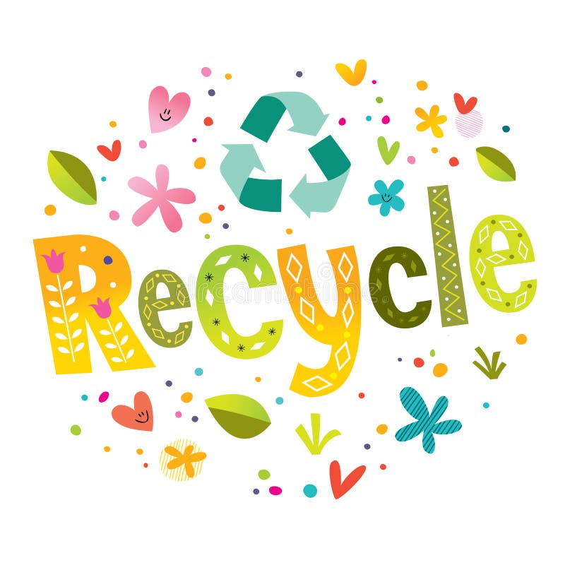 Recycle stock vector. Illustration of reuse, reduce, ecology - 44167803