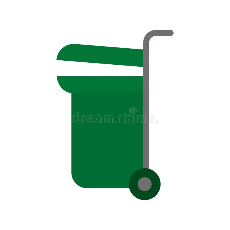 Recycle trash bin stock vector. Illustration of ecology - 298675731