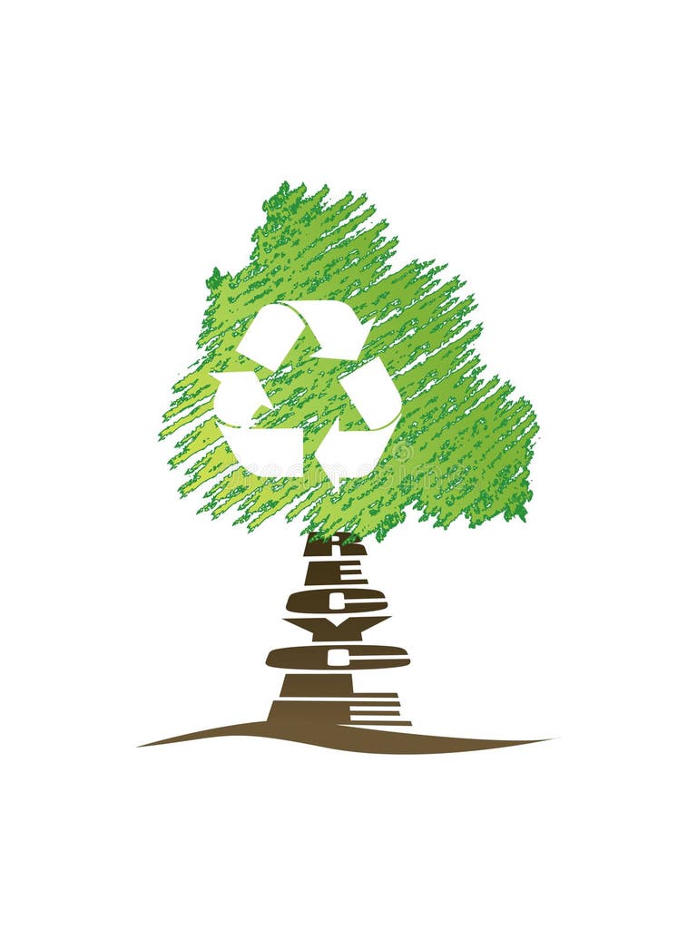 Tree Recycle Symbol Stock Illustrations – 40,362 Tree Recycle Symbol ...