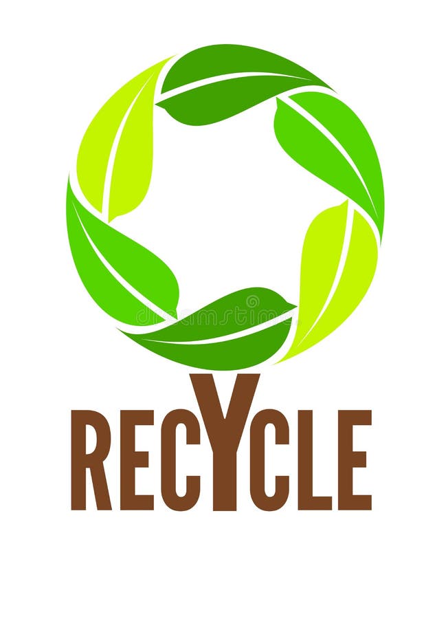 Recycle tree stock vector. Illustration of green, planet - 14423296
