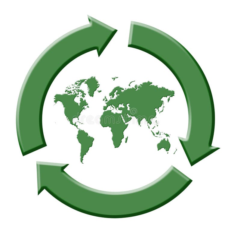 World Map Recycle Symbol Stock Illustrations – 14,623 World Map Recycle ...