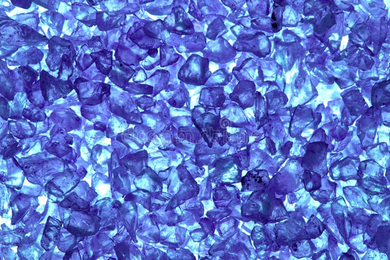 Recycled Blue Glass Pellets Stock Image - Image of recycle, material ...