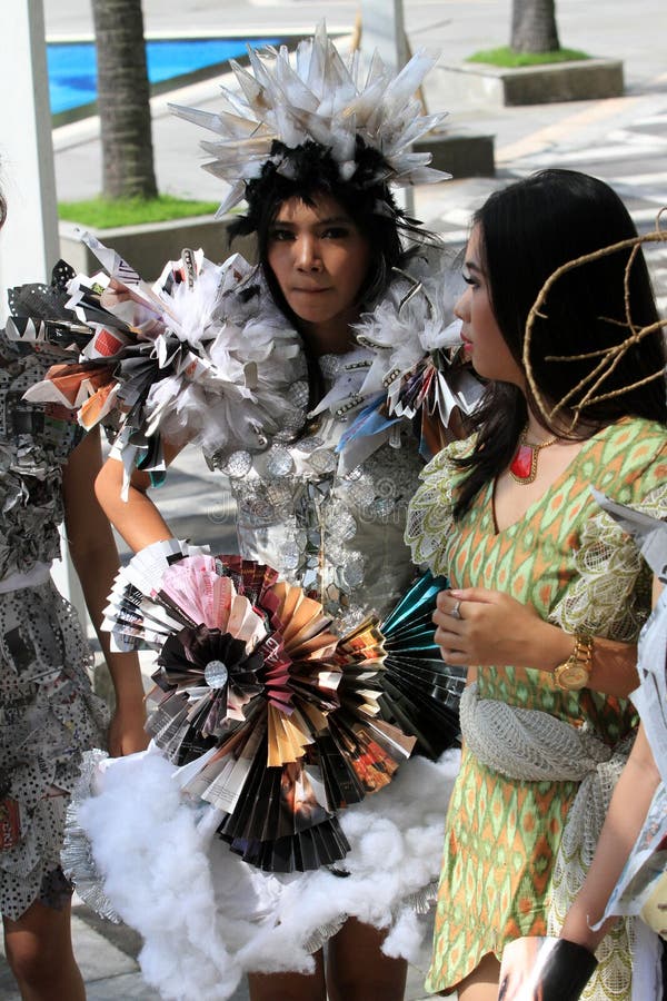 Recycled clothes editorial stock image. Image of models - 52046799