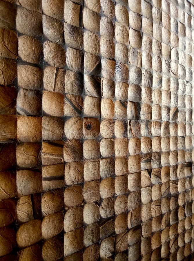 Recycled Coconut Waste, Cut and Shaped into Various Wall Decoration ...