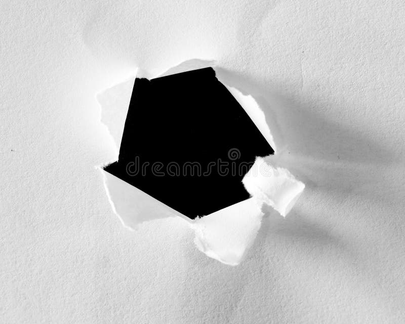Recycled Craft Torn Tear Paper Texture As Background. Stock Photo ...