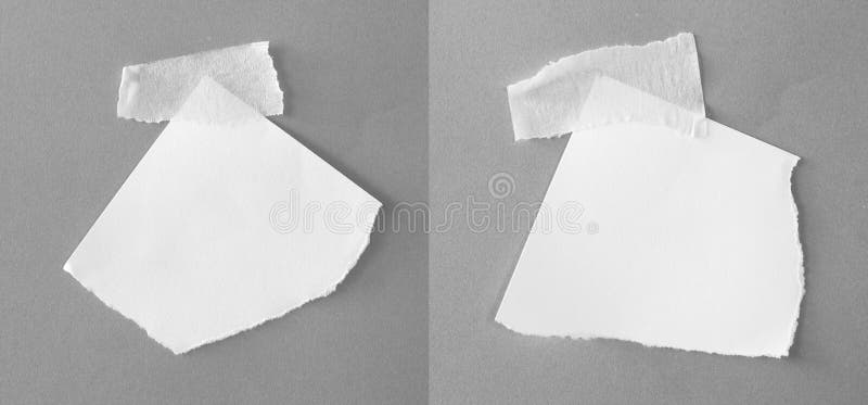 Recycled Craft Torn Tear Paper Texture As Background. Stock Photo ...