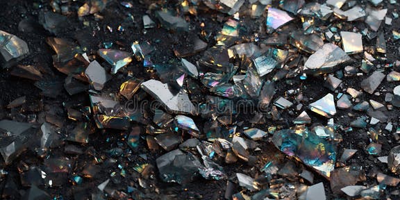 Recycled Glass Aggregate Textures and Colors for Construction and ...