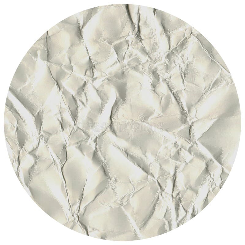 Recycled Packing Paper in Natural White, Crumpled Carton Texture Stock ...