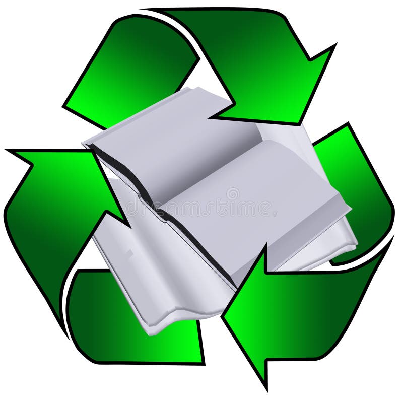 Recycled paper stock illustration. Illustration of protection - 4933112