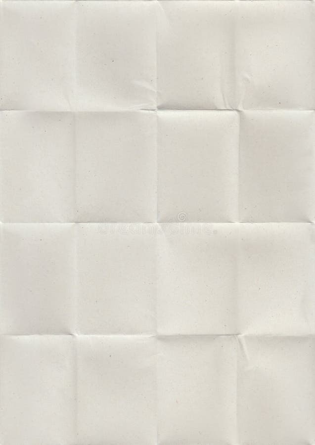 Recycled Paper Folded Texture, Seamless Pattern Stock Photo - Image of ...