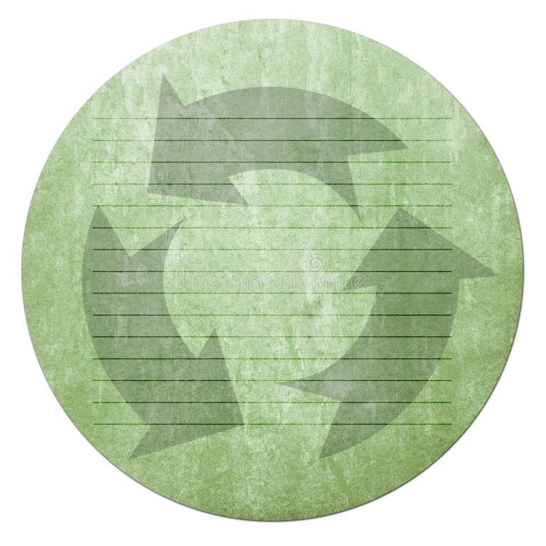 Recycled paper note stock image. Image of label, empty - 23074945