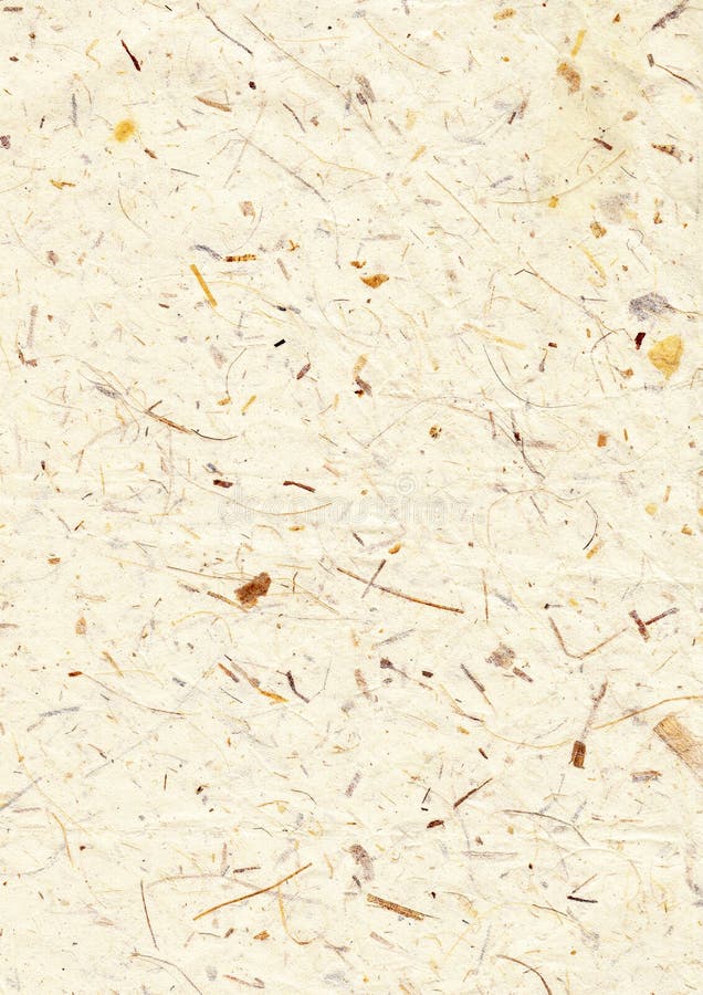 Seamless Floral Pattern on Recycled Paper Texture Stock Vector ...