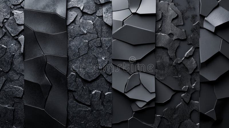 Recycled Plastic Surfaces Showcasing Unique Patterns and Textures in a ...