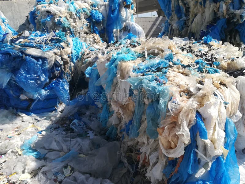 Recycling plastics editorial stock photo. Image of procesed - 99952833