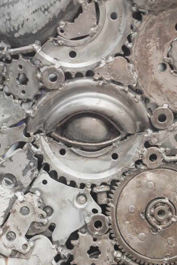 Recycled Steel Scrap, Vintage Stock Image - Image of puppet, classic ...