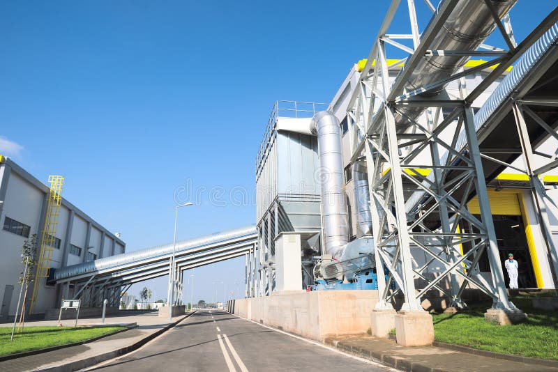 Waste Silo in Recycling Waste To Energy Plant Editorial Photography ...