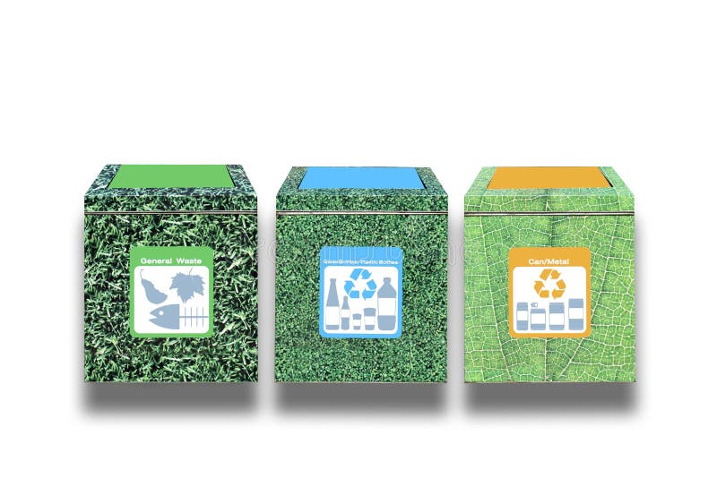 Recycleer bak isoleren stock afbeelding. Image of dekking - 23797379