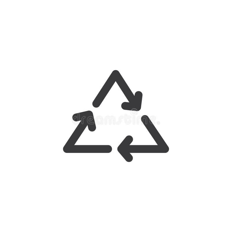 Recyclesymbol. Vector Illustration Decorative Design Stock Vector ...