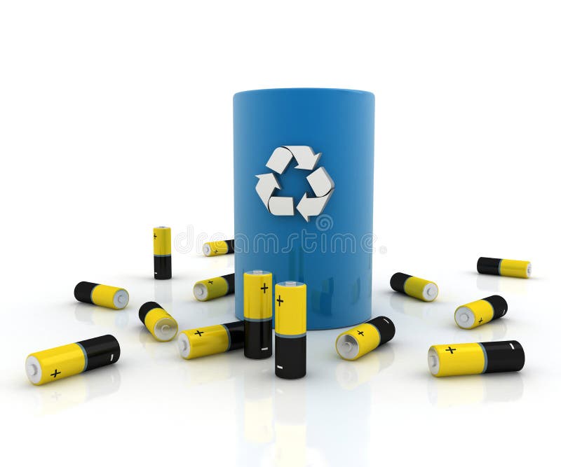 Recycling Battery Line and Glyph Icon, Recycle and Ecology, Battery ...