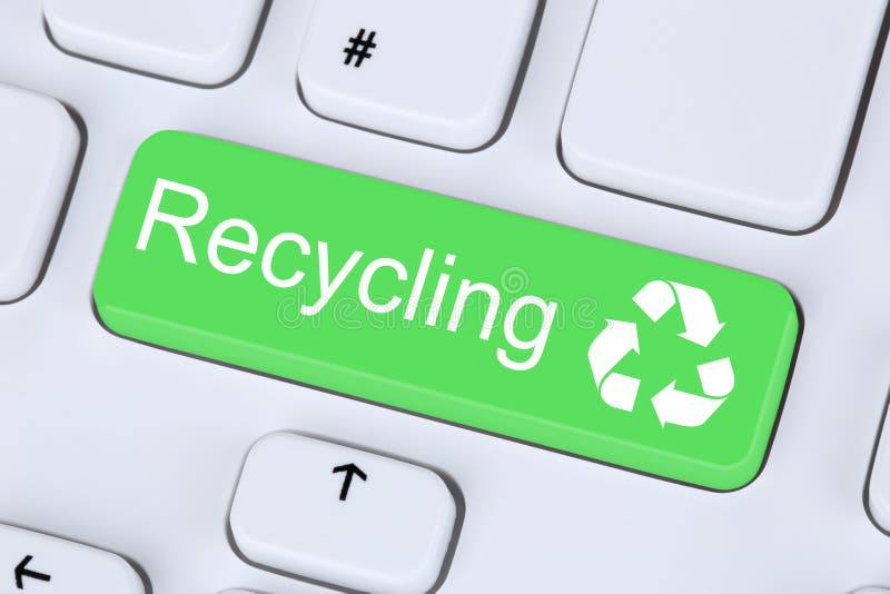 Recycling Computer Memory stock photo. Image of memory - 81294736
