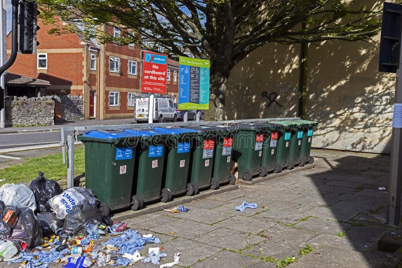 Recycling Centre editorial stock image. Image of centre - 276455649