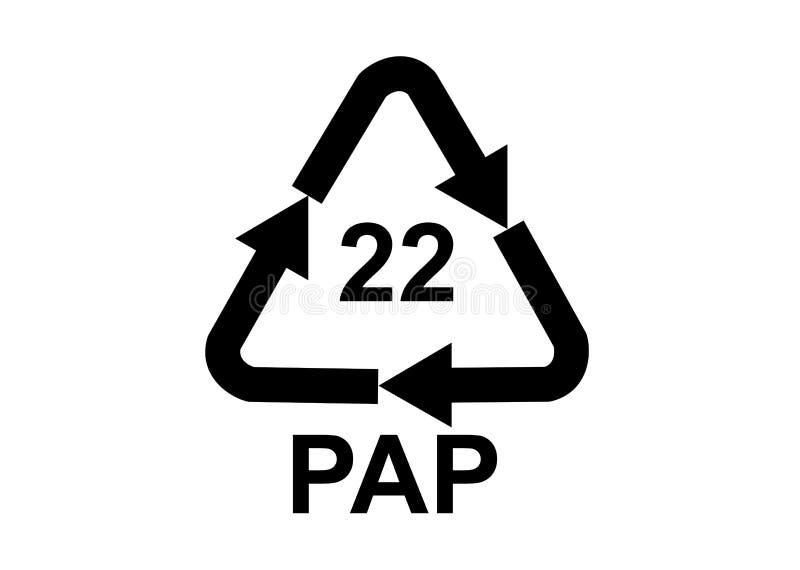 Recycling PLA Logo Japan stock illustration. Illustration of recycling ...