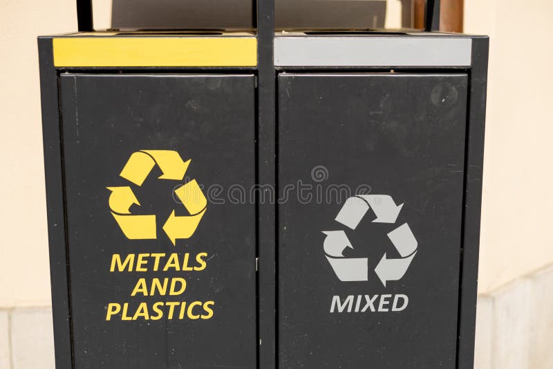 Recycling Concept. Waste Management Banner. Waste Segregation ...